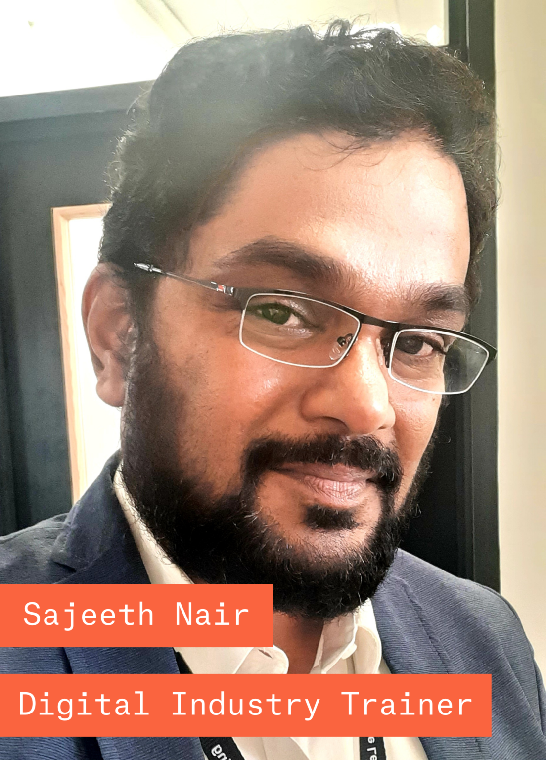 Meet the Coach: Sajeeth Nair, Digital Industry Trainer - South Central IoT